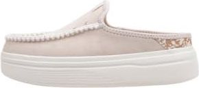 HeyDude Wendy Espadrille Retro Palm - Chaussures pour Femme - Baskets avec Semelles Confortables - Style Mocassin, Pale Pink/White, 40