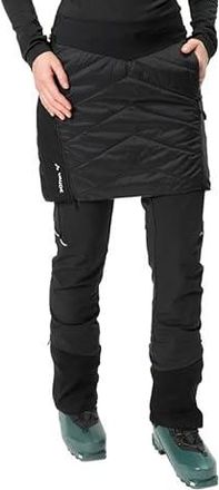 Vaude Sesvenna II Jupe réversible pour Femme Short, Noir/Blanc, 36