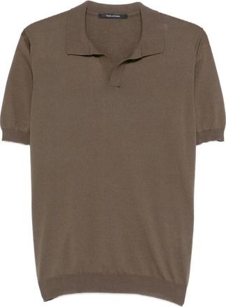 Tagliatore Homme, Tops, Brun, Taille: M T-shirt Keith &agrave; manches courtes