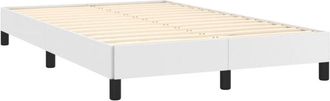 Les Tendances Cadre de lit blanc 120x190 similicuir