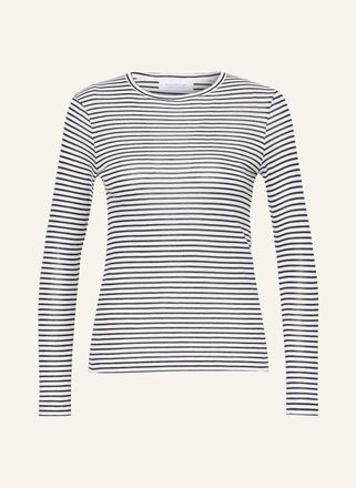 Rich & Royal Longsleeve Mit Glitzergarn blau