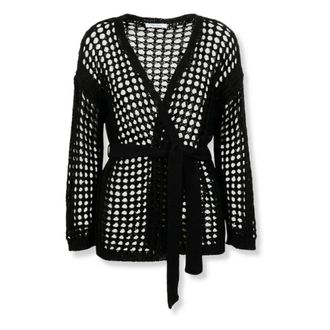 Max Mara Cardigan Gelo - - Knitwear - Damen - Schwarzk - S