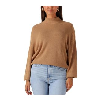 Moss Copenhagen Damen, Strickwaren, Braun, S/MGr&ouml;&szlig;e