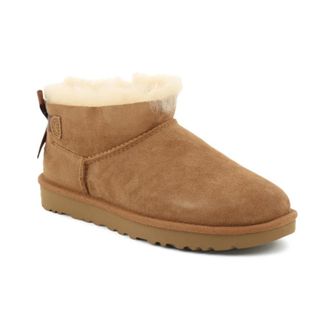 UGG Ultra Mini Bailey Bow - Femme - Chaussures - Brun - Taille: 37 EU
