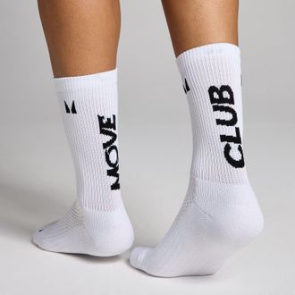 MyProtein MP Move Club Running-Socken (2er-Pack) - Schwarz/Wei&szlig; - UK 12-14