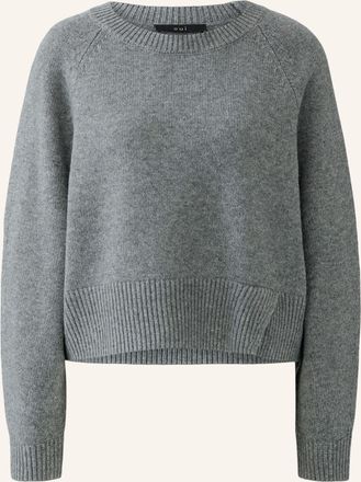 Oui Pullover grau