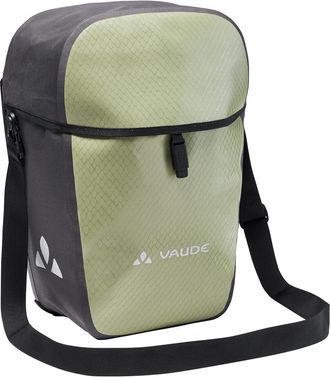 Vaude Aqua Commute Single - Fahrradtasche - 1 Hinterradtasche (26 Liter) in grau/schwarz - wasserdicht, einfache Befestigung - Made in Germany