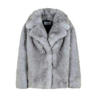 STAND Valentina Faux-fur Jacket