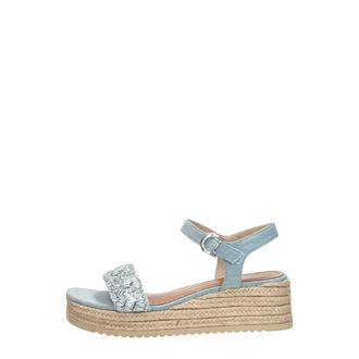 Tamaris Femme, Chaussures, Bleu, Taille: 39 EU Sandalen Touwzool