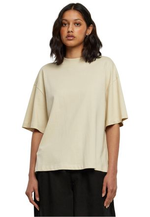 Urban Classics Damen T-Shirt Ladies Organic Heavy Slit Tee Sand 4XL