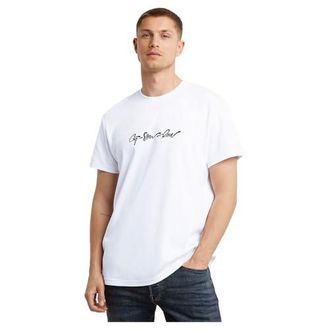 G-Star G-Star Homme T-shirt G-Script, Blanc (white D25150-C812-110), XXL