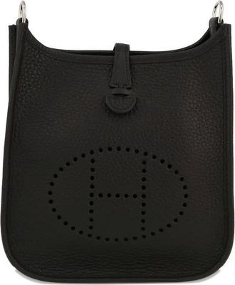 Hermès sac porté épaule Evelyne format mini (2024) - Noir