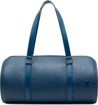 Louis Vuitton Hobo Bags - Epi Soufflot - Gr. unisize - in Blau - f&uuml;r Damen