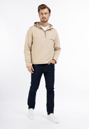 Dreimaster Dreimaster &Uuml;bergangsjacke - recyceltes Material Herren Beige