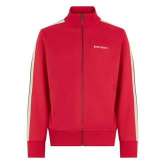 Palm Angels Classic Logo Track Jacket - - Sweatshirts & Hoodies - Herren - Rot - L
