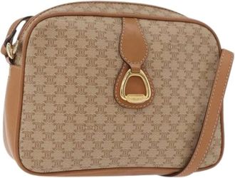 Celine Sac bandouli&egrave;re vintage doccasion - Femme - Pre-owned - Beige - Taille: ONE Size