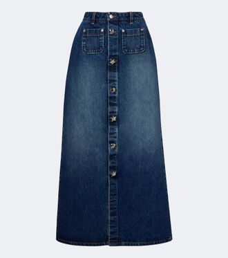 Dolce & Gabbana Jupe longue &agrave; ornements