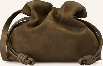 Loewe Clutch Flamenco Medium braun