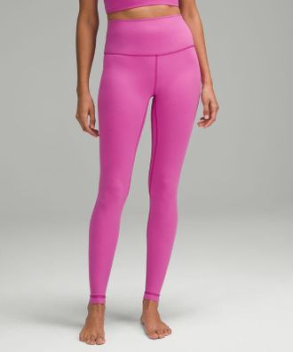 lululemon Align Leggings mit hohem Bund f&uuml;r Frauen - 71 cm - Gr&ouml;&szlig;e 12 in Pow Pink Tone