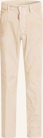 Dsquared2 Cordhose Straight Fit beige