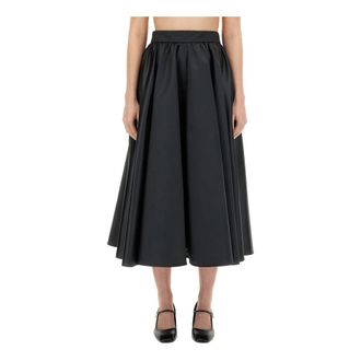 Patou Volumin&ouml;ser Midi-Rock - - Skirts - Damen - Schwarzk - S