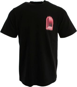 Casablanca Homme, Tops, Noir, Taille: XS T-Chemises