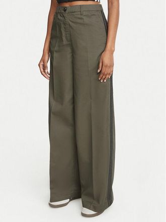 adidas Stoffhose Tailored Pant KS9950 Khakifarben Regular Fit