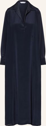 Max Mara Seidenkleid Gambero blau