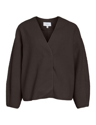 Vila Viada Loose L/S Teddy Jacket-Noos