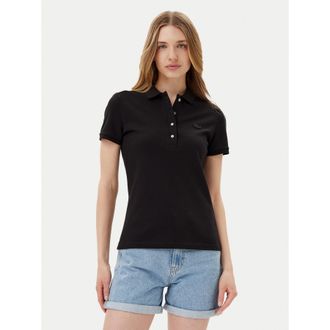 Lacoste Poloshirt PF5462 Schwarz Slim Fit