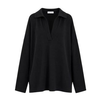 Jucca Maille col V - Femme - Pulls - Noir - Taille: 38 FR