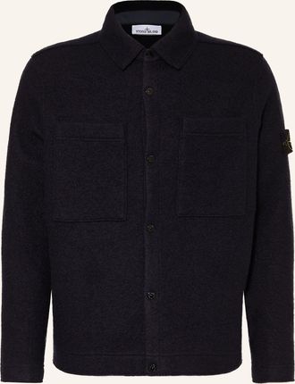 Stone Island Overjacket Regular Fit blau