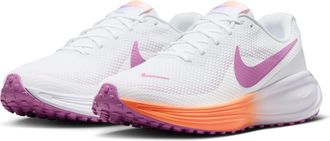 Nike Laufschuh NIKE Revolution 8, Damen, Gr. 38,5, pink (wei&szlig;, lt magenta, orange pulse), Synthetik, Textil, Schuhe Laufschuh, Topseller