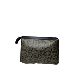 Celine Pre-owned Vintage Carriage Monogram Clutch - Femme - Pre-owned - Bleu - Taille: ONE Size