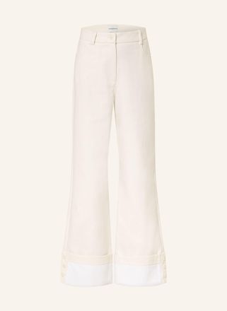 Claudie Pierlot Claudie Pierlot Wide Leg Jeans gelb