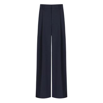 Max Mara Asta Hose - - Trousers - Damen - Blau - 3XS