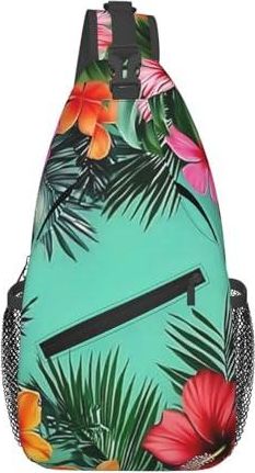 Generic Sac &agrave; dos hawa&iuml;en &agrave; motif de palmier tropical pour homme