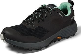 Berghaus Chaussures Trailway Active GORE-TEX pour Femme, Noir/Vert, 40-41