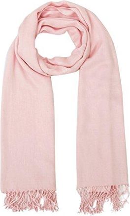 World of Shawls Super Doux Châle Pashmina Écharpe - Rose Bébé, 71 x 203 cm