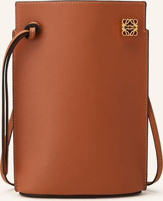 Loewe Umhängetasche Dice braun