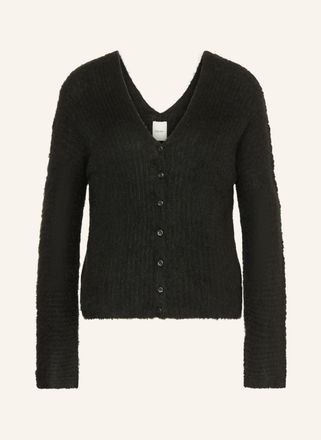 Calvin Klein Strickjacke Mit Alpaka schwarz