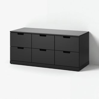 IKEA NORDLI Kommode mit 6 Schubladen