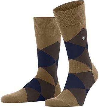 Burlington Clyde M So coton fantaisie 1 paire, Chaussettes Homme, Marron Auburn 5153, 46-50