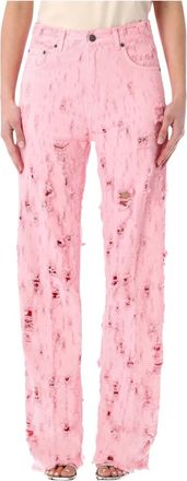Haikure Femme, Jeans, Rose, Taille: W28 Bonnie Bull Destroy Jeans