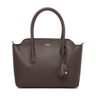 Tom Ford Femme, Sacs, Brun, Taille: ONE Size Alexander Medium Top Handle