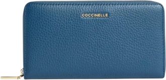Coccinelle Femme, Accessoires, Bleu, Taille: ONE Size Portefeuilles et porte-cartes