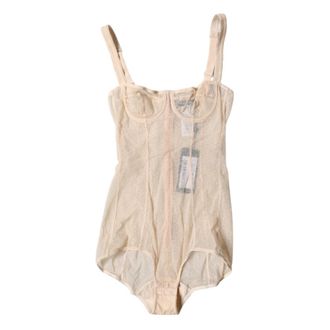 Dolce & Gabbana Beige T&uuml;ll Balconette Body - - Underwear - Damen - Beige - S