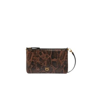 Pinko Mini Flat Horizontal - - Bags - Damen - Braun - ONE SIZE
