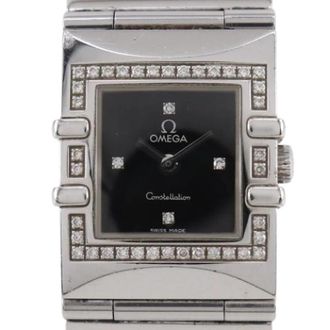 Omega Pre-owned Vintage Uhr - - Pre-owned - Damen - Schwarzk - ONE SIZE