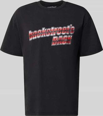 Mister Tee Relaxed Fit T-Shirt aus reiner Baumwolle Modell Backstreet Boys